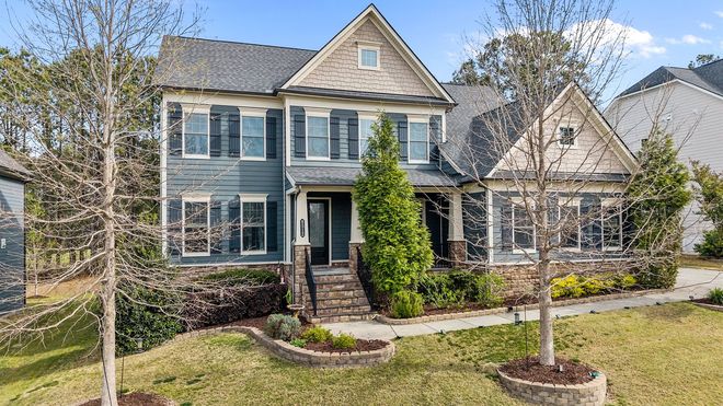 This exceptional home offers the beauty of Graylyn Estate views ...